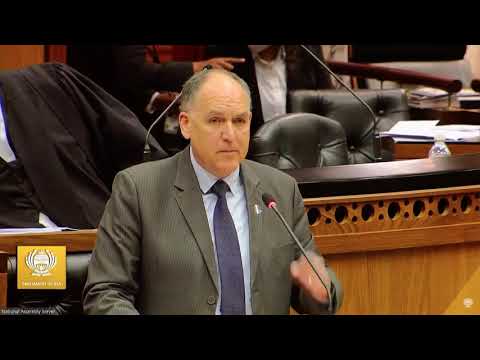ACDP MP, Steve Swart: Appropriation Bill