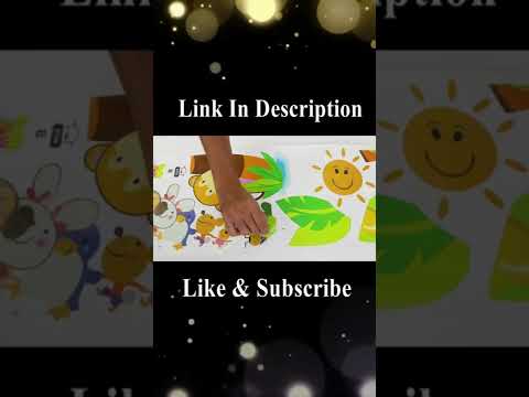 Decals Design 'Jungle Cartoon Cute Animals' Wall Sticker (PVC Vinyl, 60 cm x 90 cm) #shorts