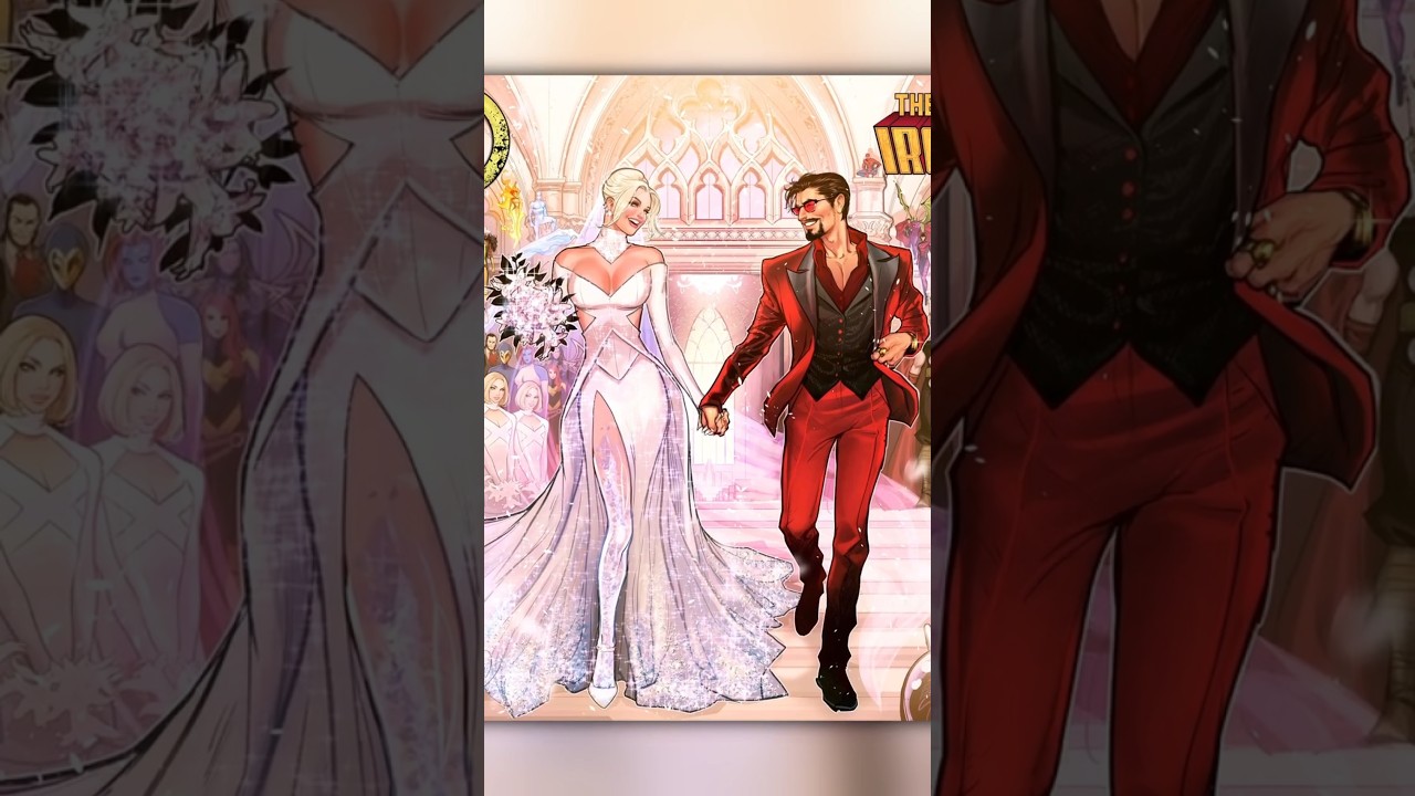 That Time Emma Frost & Iron Man Got Married  #marvelrivals  #marvel