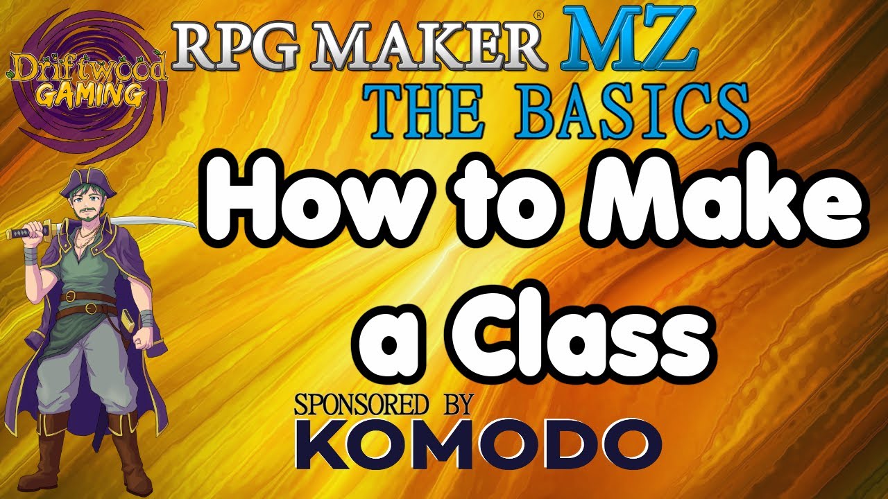 RPG Maker MZ The Basics Custom Class Tutorial