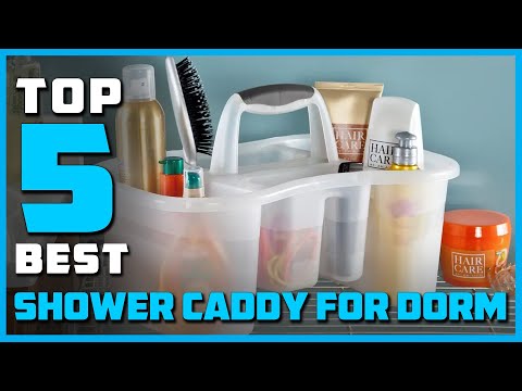 Best Shower Caddy for Dorm in 2023 - Top 5 Review | Portable, Hanging Toiletry Shower Caddy