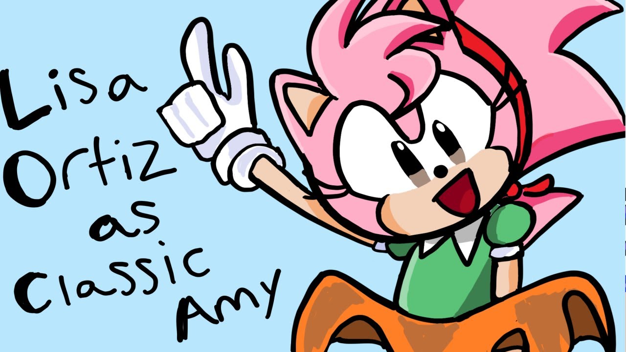Lisa Ortiz as Classic Amy- sonic animatic
