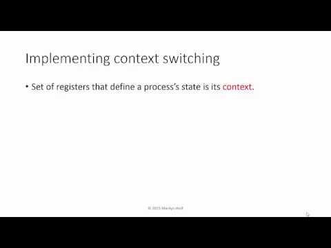 Preemption and Context Switching