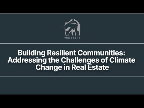 Building Resilient Communities: Addressing the Challenges of Climate ...