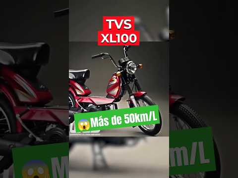TVS XL100 ¿La MOTO AUTOMÁTICA más RENDIDORA? 🤔 #motos #tvsmotor #xl100 #wcbmotos