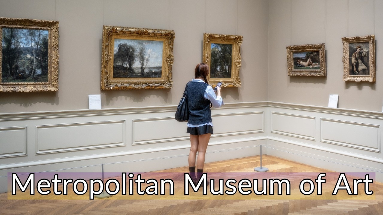 The Metropolitan Museum of Art, New York | Walking Tour of The Met Part Two 4k