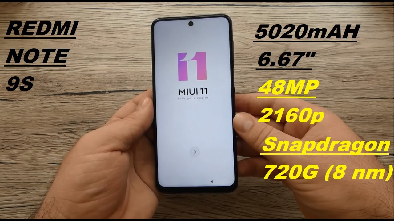 Redmi Note 9S - Unboxing,Setup & First Impressions!!