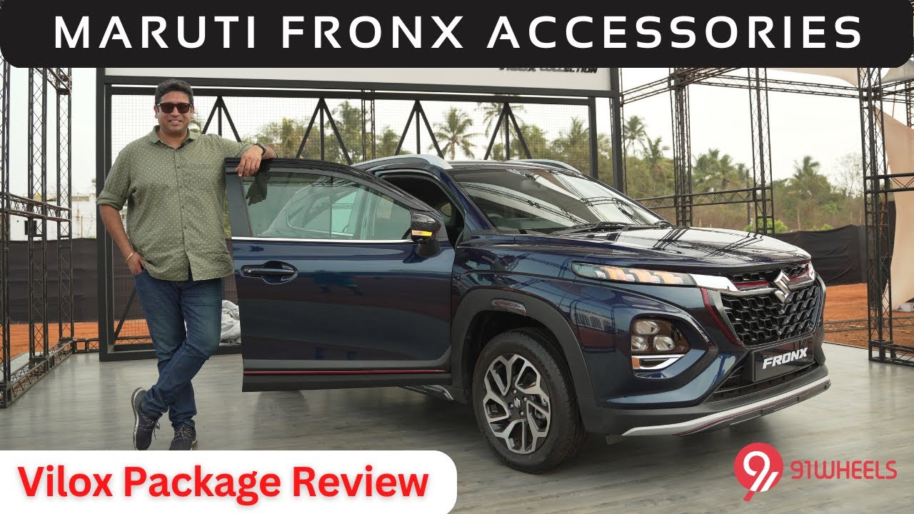 Maruti Fronx Accessories || Walkaround Review of Vilox Collection Package