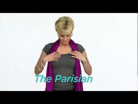 How To Tie a Scarf: QVC Shawn Killinger shows how to tie a scarf