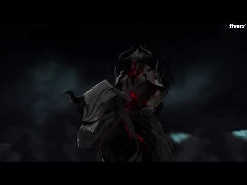 Introduction video with your logo with death knight - Best Logo Animation service