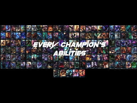 I Read Every Single Champion's Abilities In League Of Legends