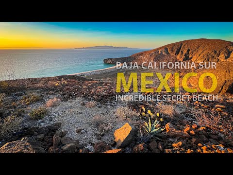 Is BAJA CALIFORNIA SUR Worth Visiting?? 🇲🇽 INCREDIBLE PRIVATE BEACH near La Paz (MEXICO)