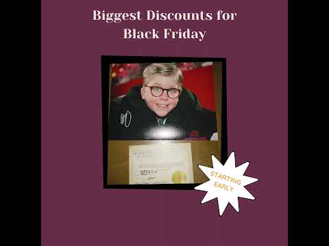 A Christmas Story | Black Friday Biggest Sale Of The Year.