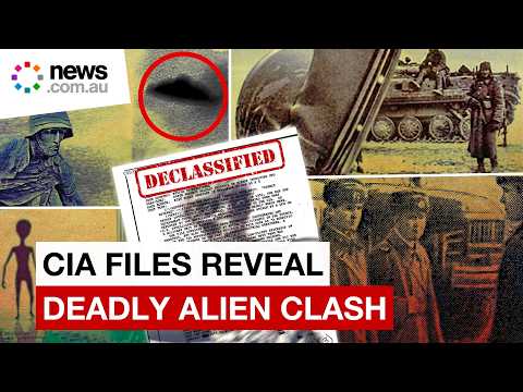 CIA files reveal aliens turning 'soldiers to stone'