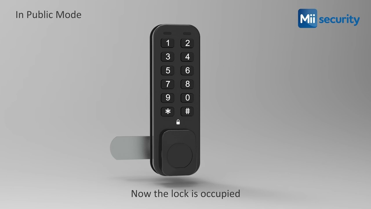 Mii731 MINI Digital Combination Lock