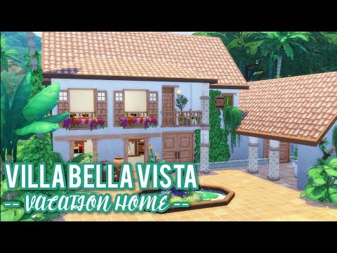 VILLA BELLA VISTA // The Sims 4: Speed Build