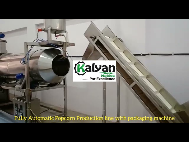 Popcorn Process Line - Fully Automatic Popcorn Processing Line Trader ...