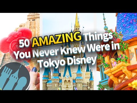 50 AMAZING Things You Never Knew Were in Tokyo Disney
