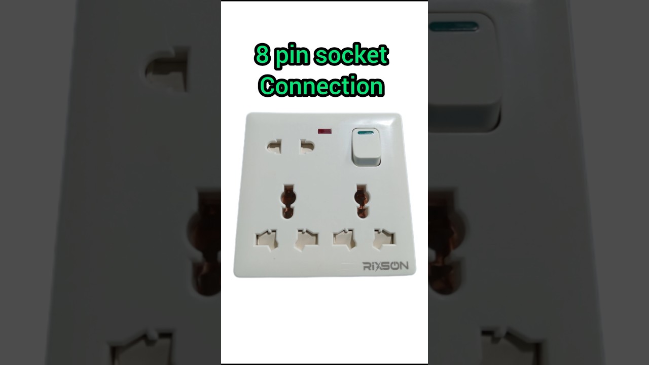 how to Connection Combined Socket @Khairun_ElectronicsBD #sockets #disconnectswitch #multisocket