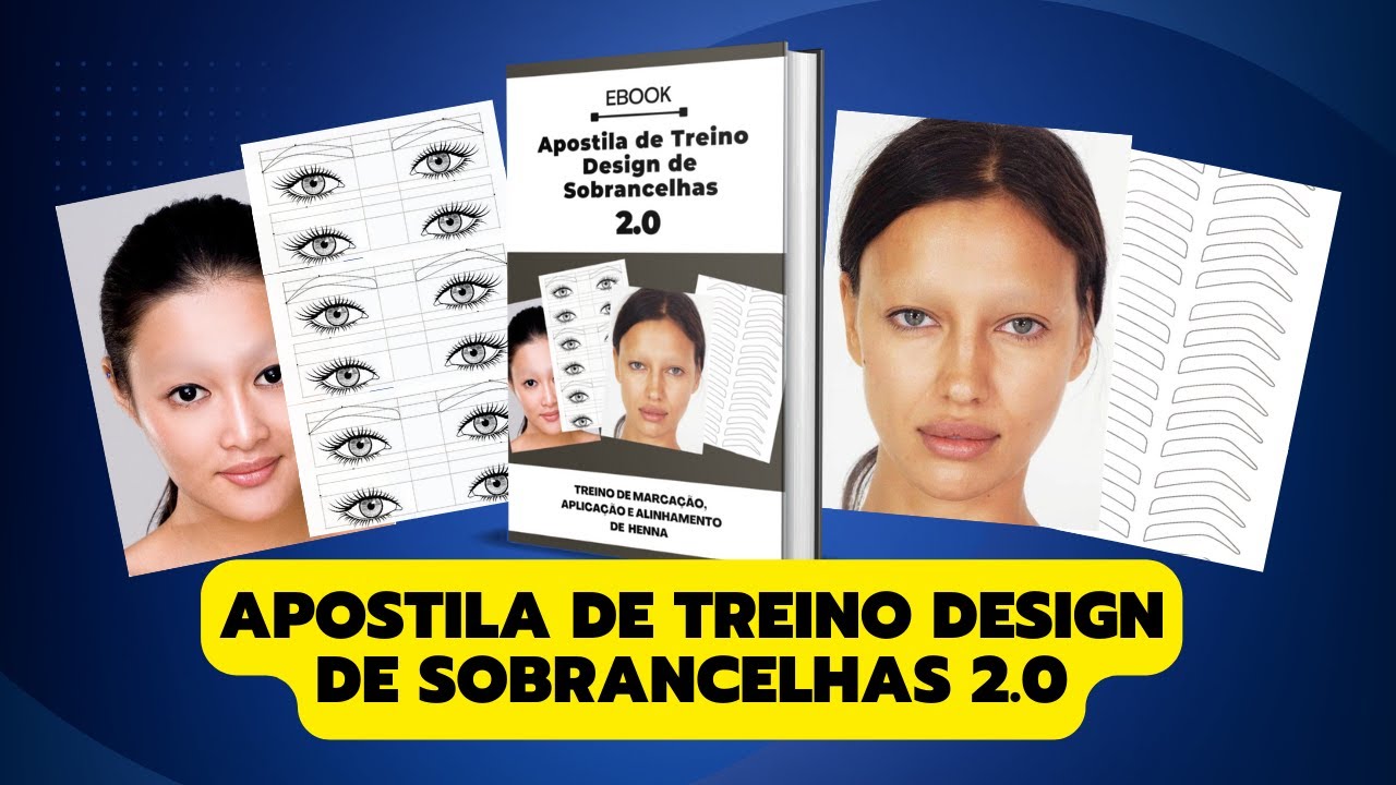 Apostila de Treino Design de Sobrancelhas 2.0
