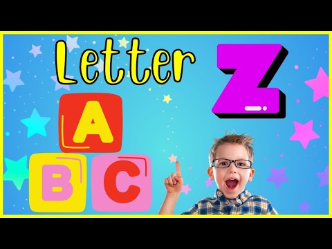 Letter Z | Spelling | Words That Begin With The Letter Z | Toddlers | Kids | Baby Words | English