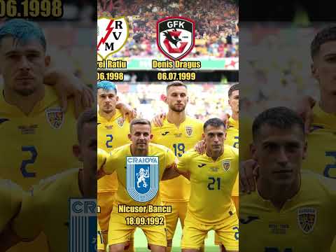 ROMANIA SQUAD EURO 2024 - Which club do they come from? #squad #romania #euro2024