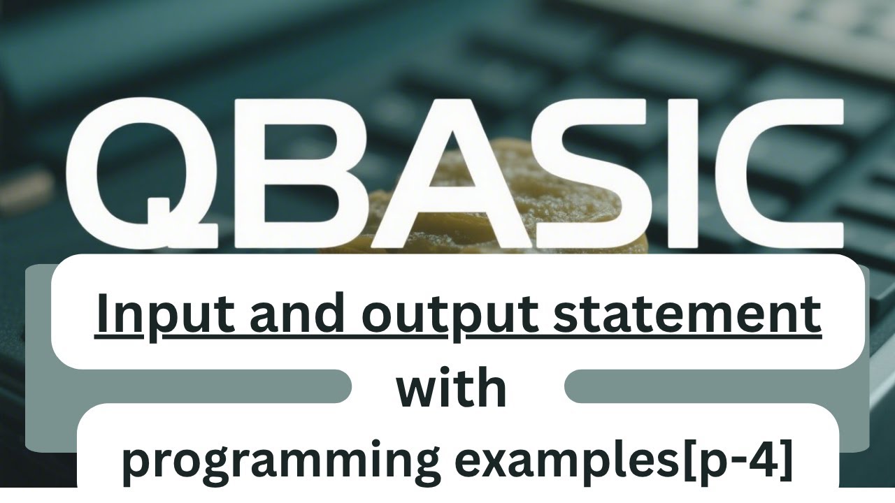 SEE Computer Science | All QBASIC Statements and its types Explained[p-4]