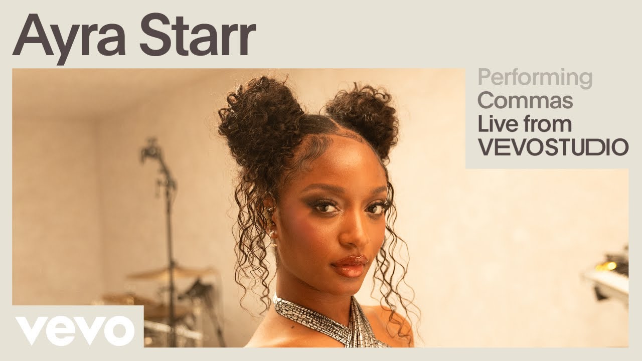 Ayra Starr - Commas ((Live Performance) | Vevo)