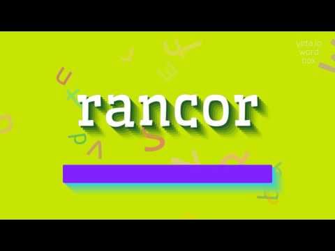 RANCOR - How to pronounce it?