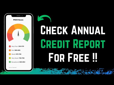How To Check Your Annual Credit Report for Free