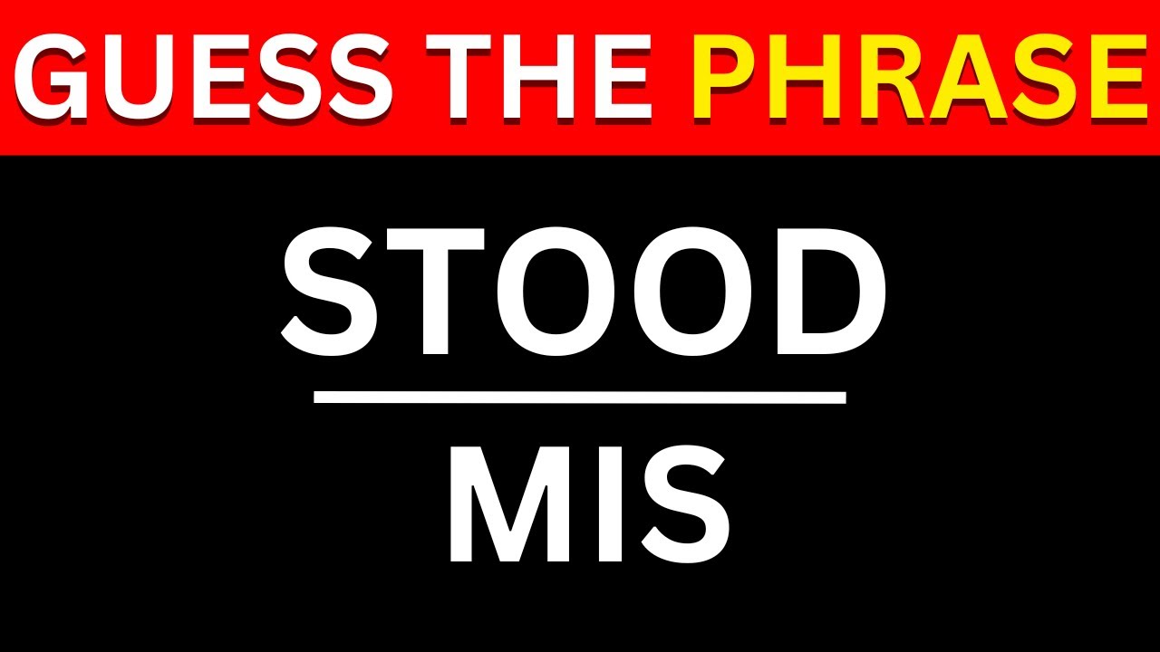Guess The Phrase Quiz | Word Puzzle Challenge