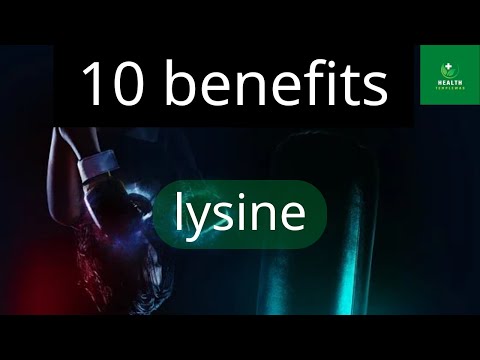 10 benefits of lysine | lysine | Health Templewas