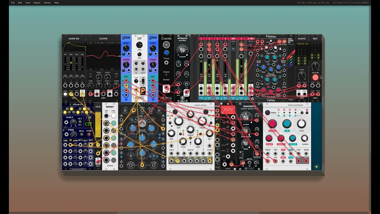 VCV Rack Patch 317 - Pine