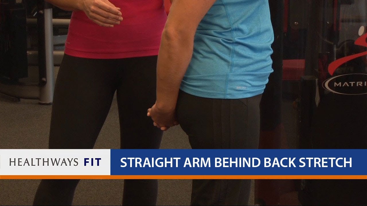 Straight Arm Behind Back Stretch