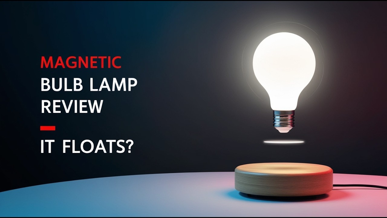 This Floating Bulb Will Blow Your Mind! – HCNT Levitating Lamp Review