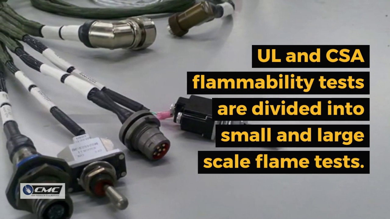 UL and CSA Flammability Tests for Wires & Cables | Carr Manufacturing