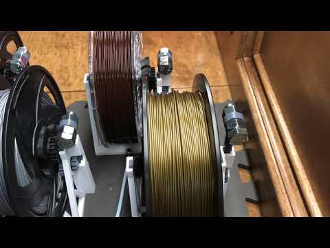 Multiple Mechanism Auto-Rewind Spool Holder by ea69 - Thingiverse