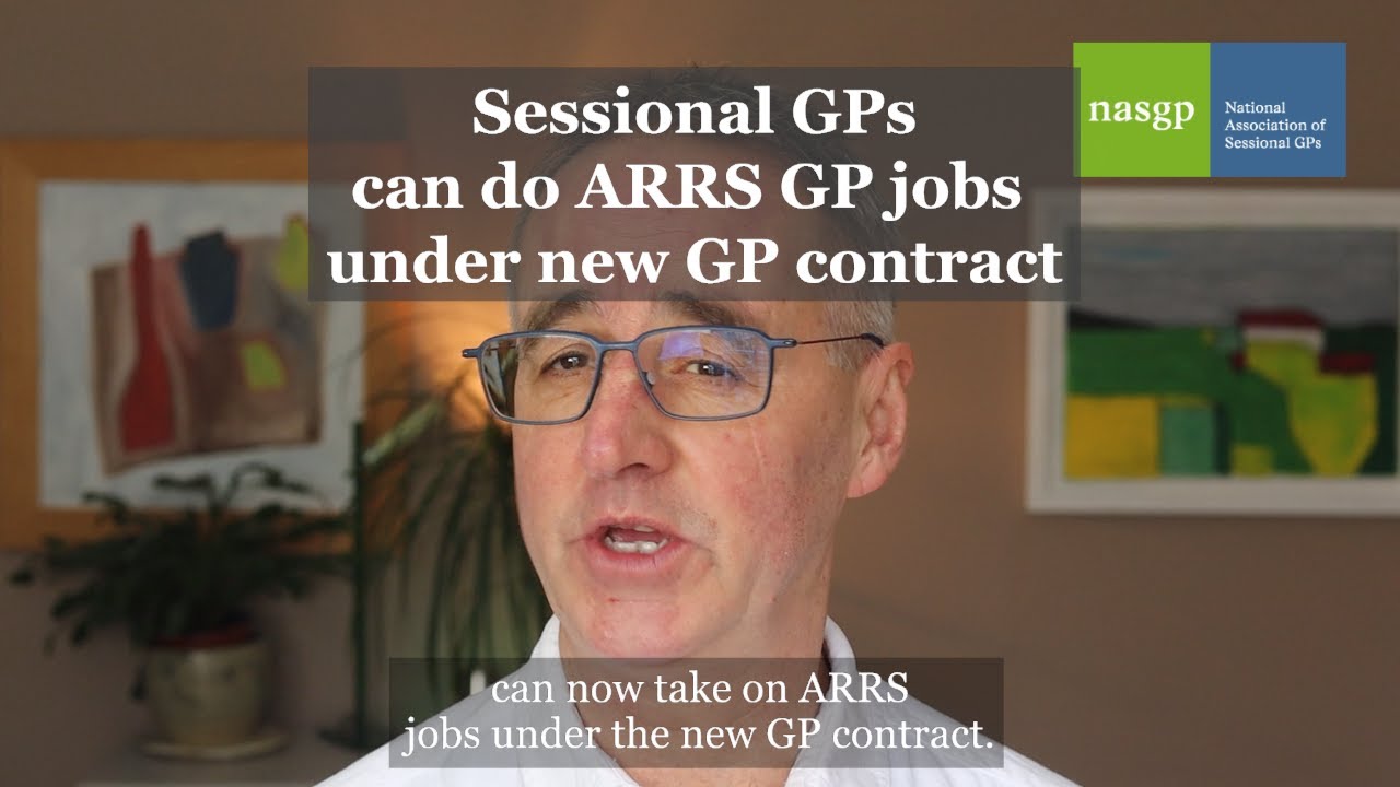 Sessional GPs can do ARRS GP jobs under new GP contract