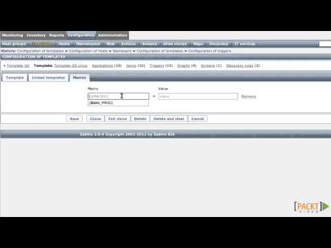 Learn Zabbix Network Monitoring Essentials Tutorial User Macros | packtpub com - Mind Luster