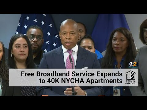 Free broadband comes to 40,000 more NYCHA apartments