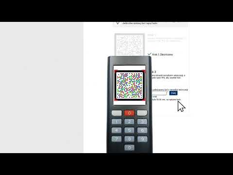 Pierwsze logowanie z użyciem tokena