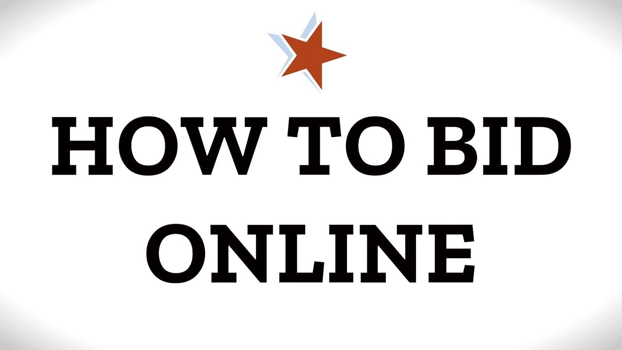 Kaufman Auctions: How To Bid