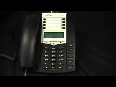 Aastra 6731 phone tutorial