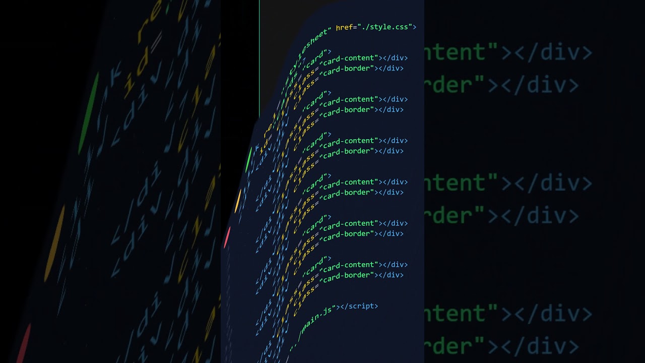 Magic hover Effect in HTML | CSS | JS #coding #programming