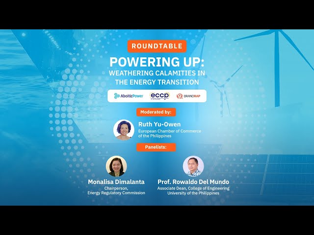 Is the Philippine energy system ready to weather natural calamities?