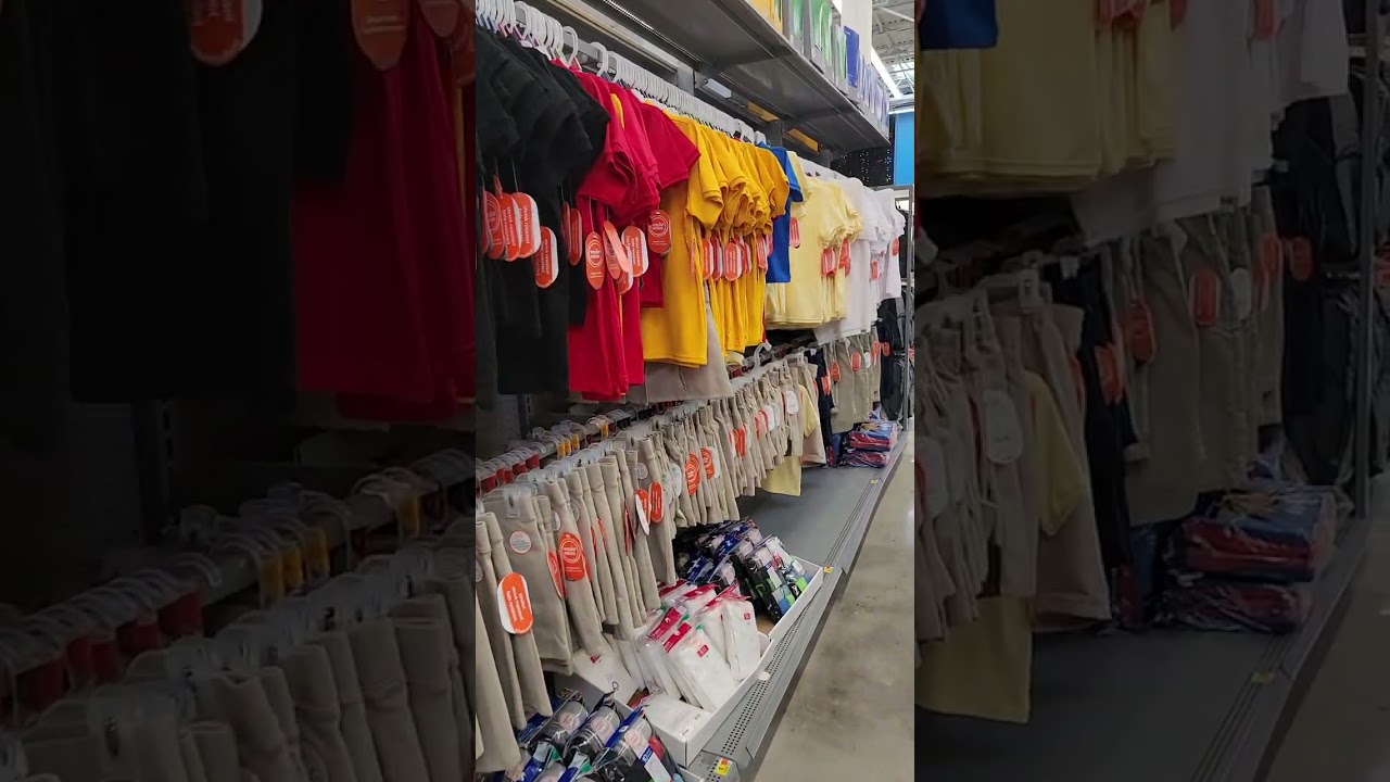 Crosspointe uniforms at Walmart