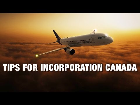 Tips For Incorporation Canada