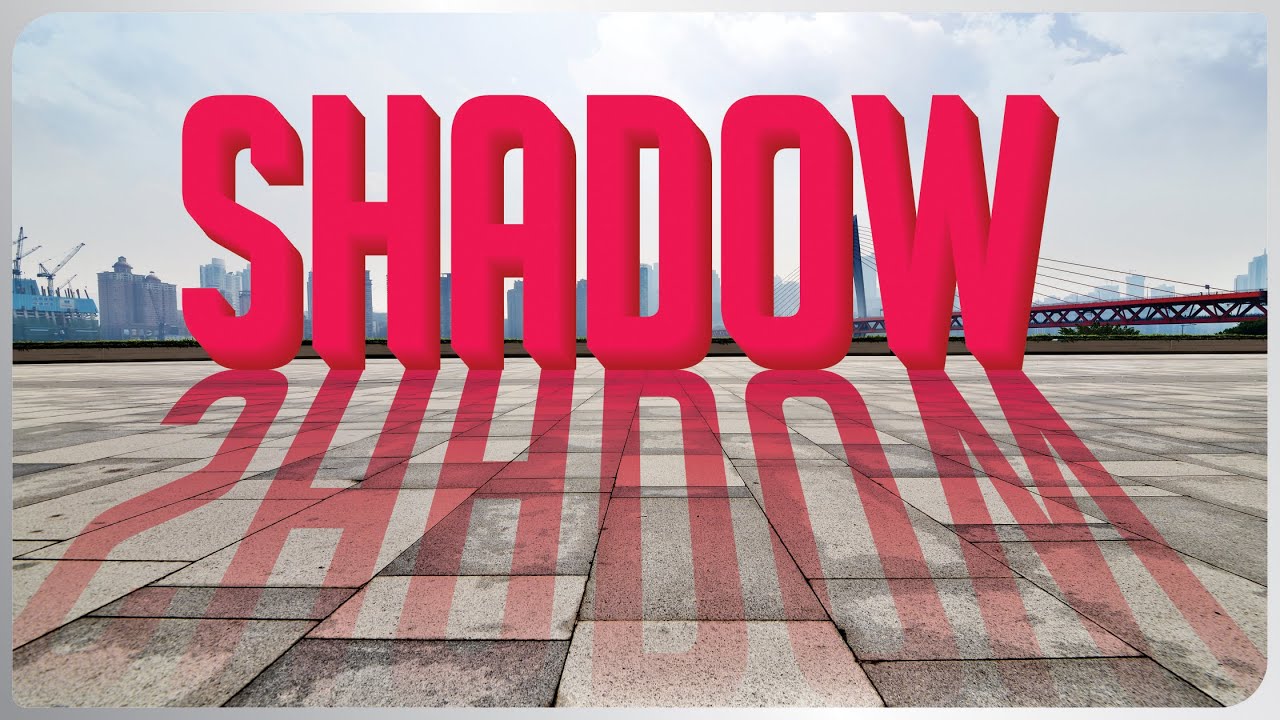 Long Shadow Effect in CorelDraw | Perspective Text Shadow | Ayan Graphics