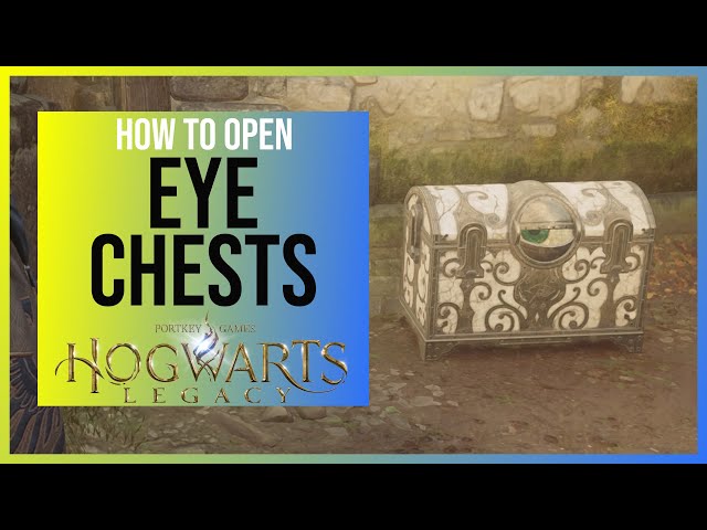 How to open Disillusionment Chests (eyeball chests) in Hogwarts Legacy
