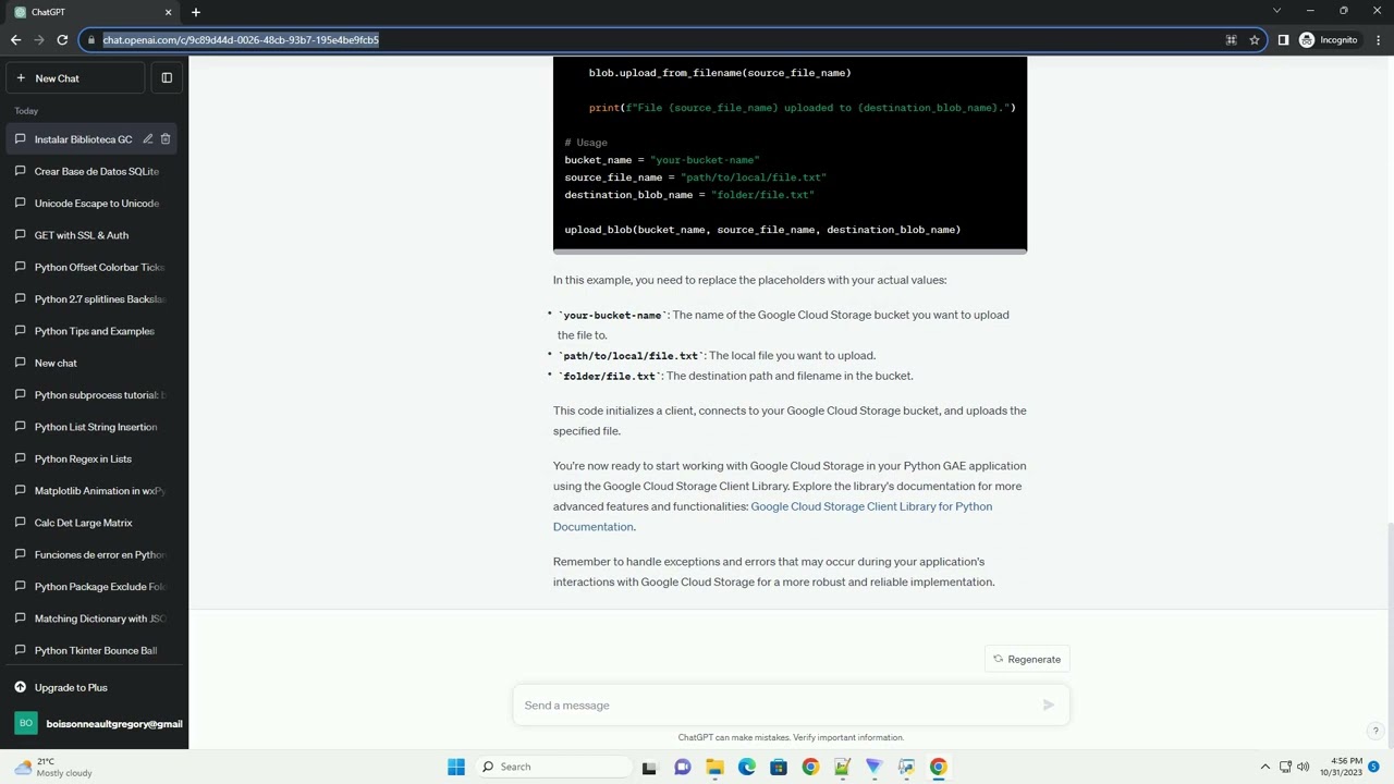 Install Google Cloud Storage Client Library with pip Python GAE